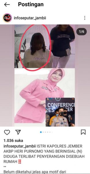 Istri Kapolres Jember Viral Jadi Korban Hoaks - Berita Diksi