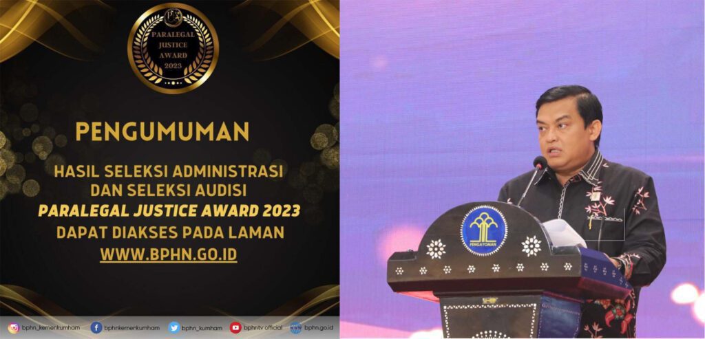 300 Kades-Lurah Lolos Seleksi Paralegal Justice Award 2023 - Berita Diksi