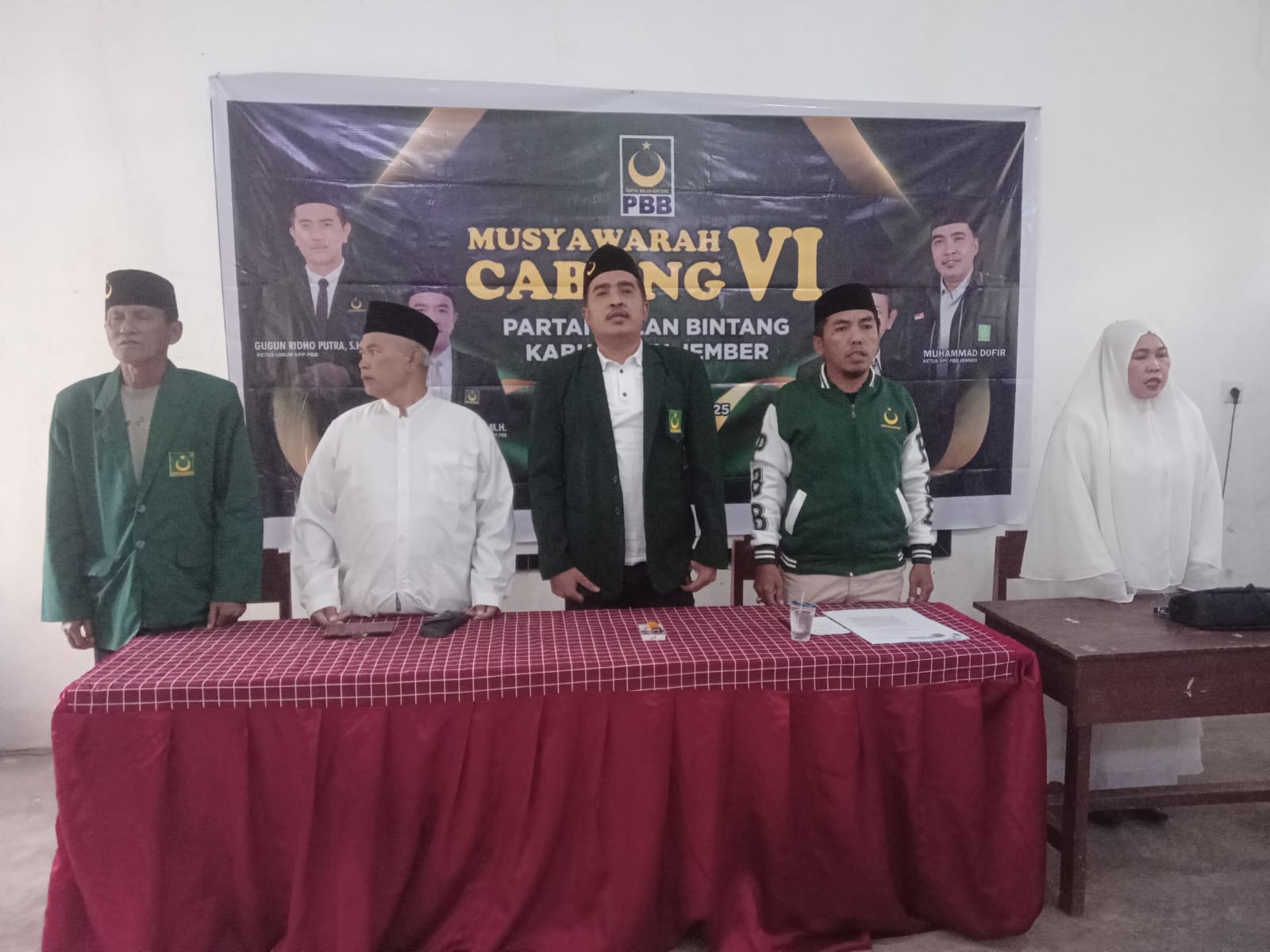 Muhammad Dhofir Kembali Terpilih Menjadi Ketua DPC PBB Jember - Berita Diksi